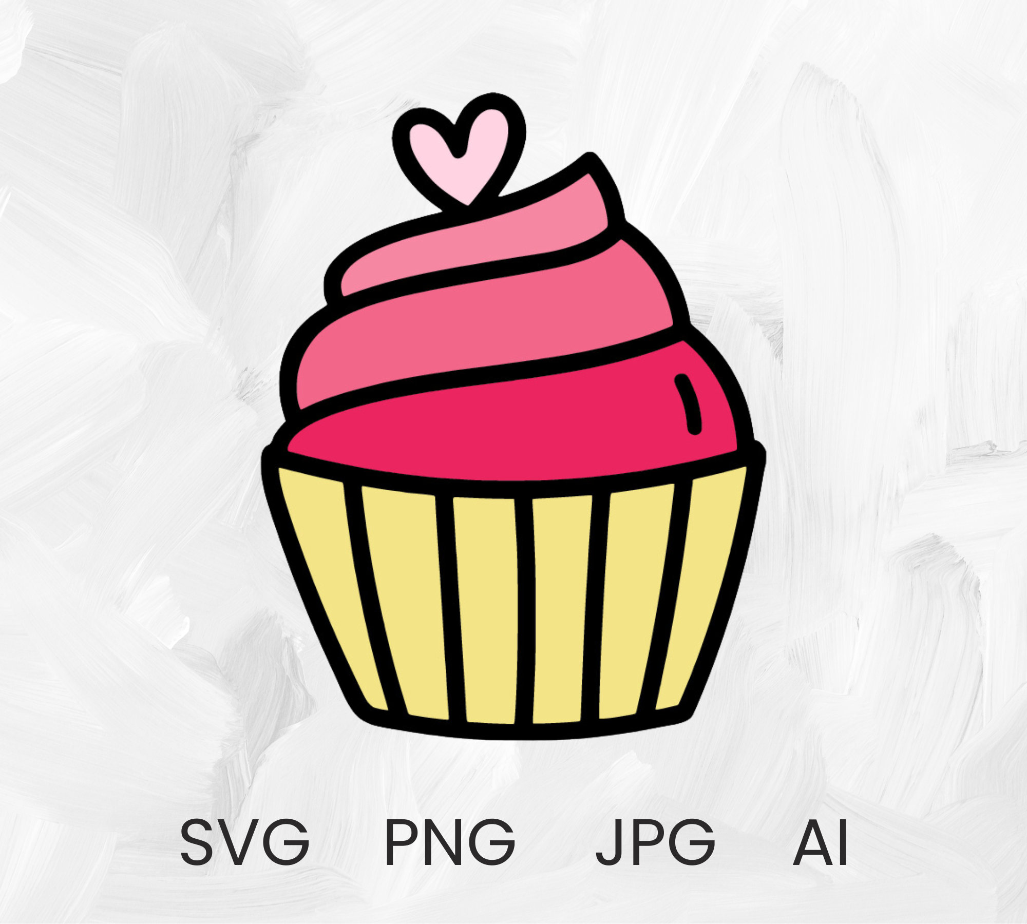 Cupcake SVG | Cupcake Cut File for Cricut | Layered Birthday Shirt ...