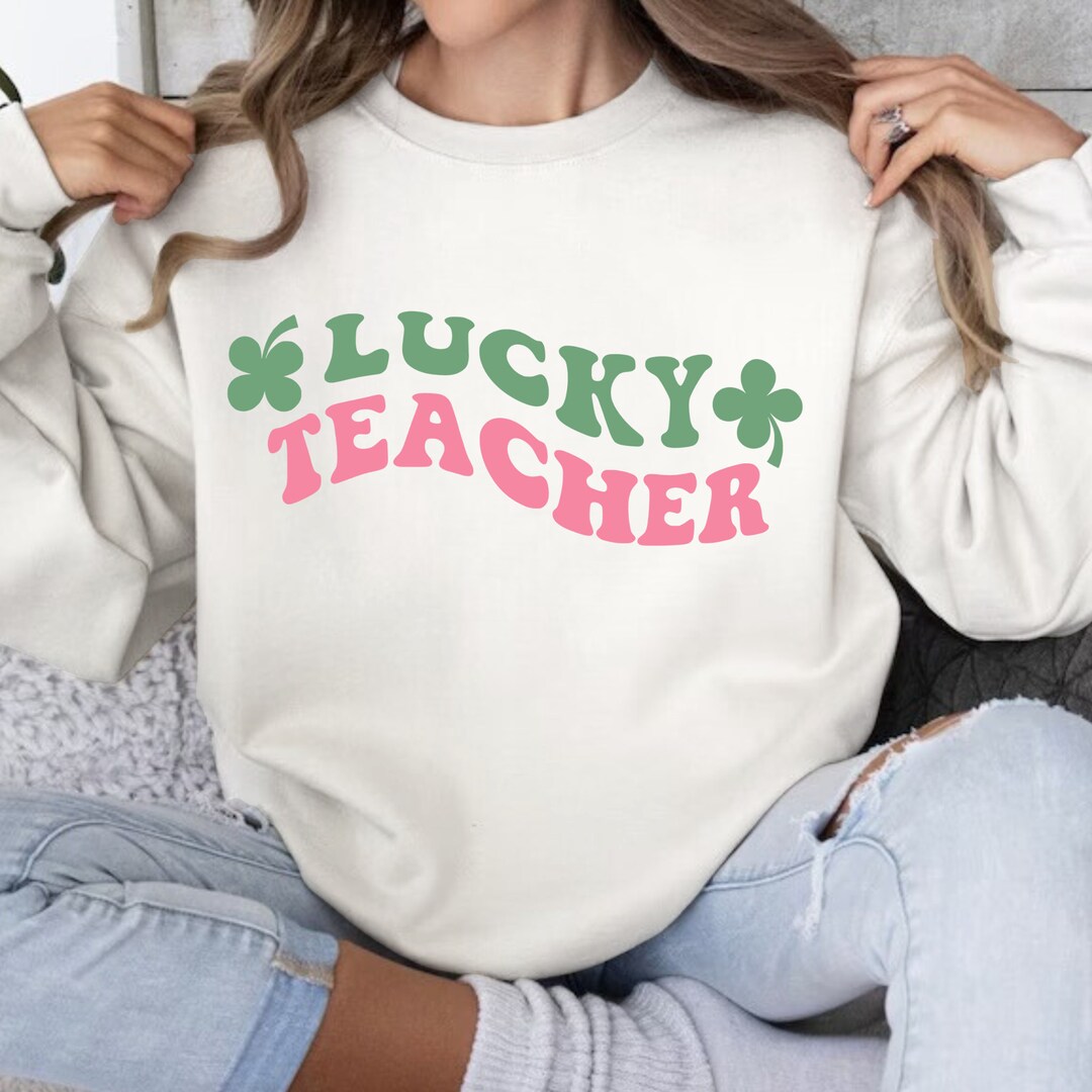 Lucky Teacher SVG | One Lucky Teacher SVG Cut File | St. Patrick’s Day ...