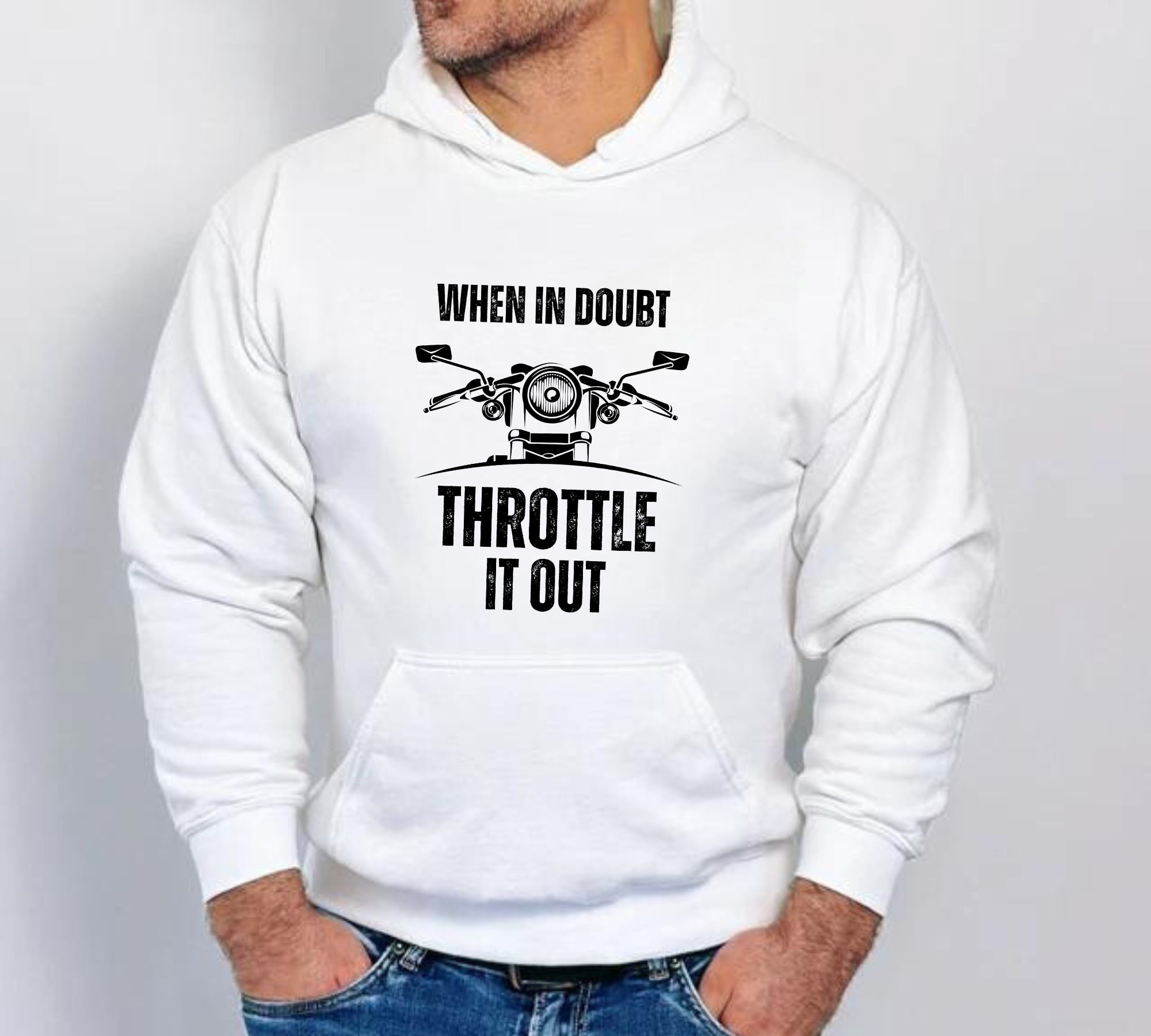 When in Doubt Throttle It Out Svg Png, Motorcycle Svg, Biker Svg, Biker ...