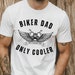 Biker Dad Svg PNG, Motorcycle Dad Svg Cut File, Fathers Day Svg, Cool ...