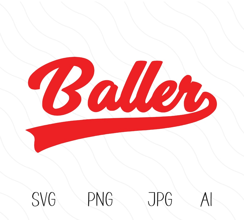 Baller SVG, Baseball Svg, Softball Svg, Baseball Game Day Svg Cut File ...