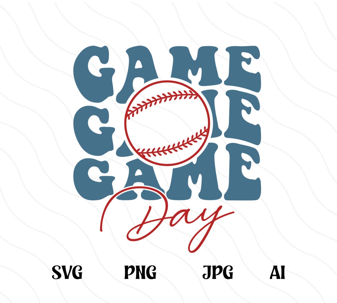 Baseball Game Day SVG, Baseball SVG Cut File, Baseball Life PNG ...