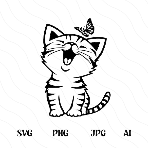 Cat Home Decals - Etsy