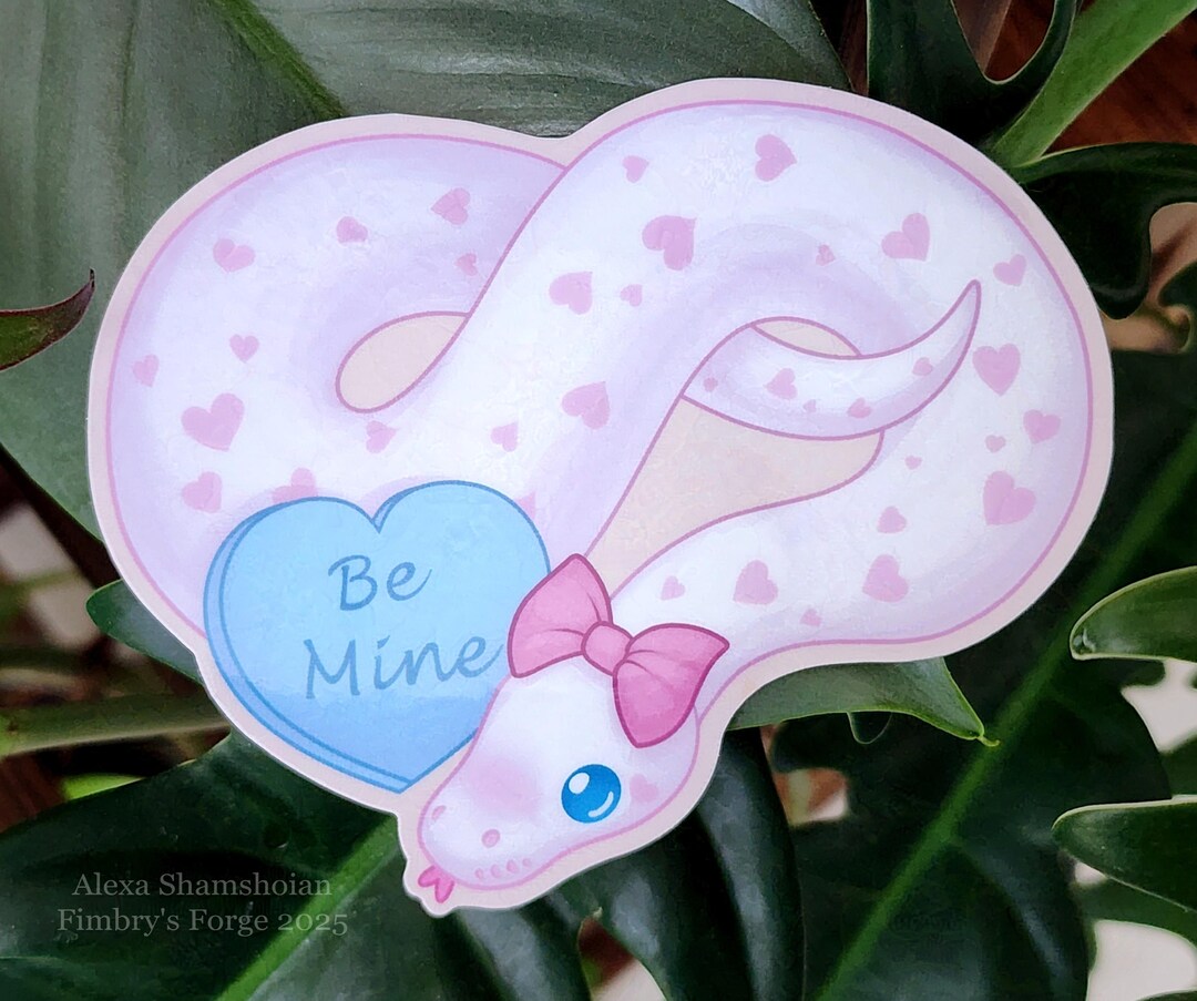 Valentine's Day Sticker Cute Love Sticker Valentines Day Sticker Heart ...