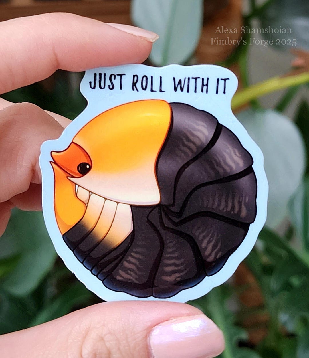 Rubber Ducky Isopod Sticker Gift for Her Him Child Original Drawing ...