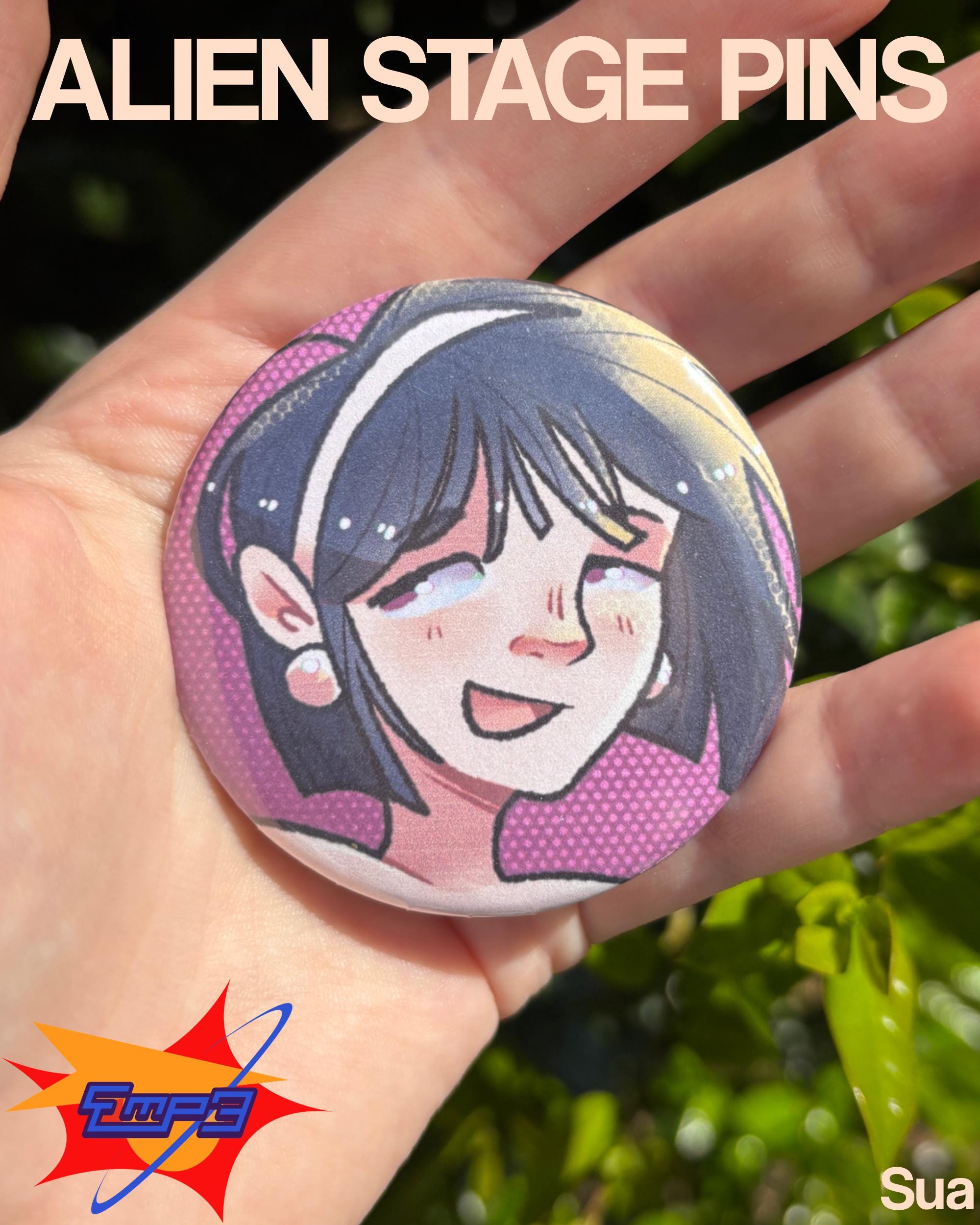 Alien Stage Pins - Etsy