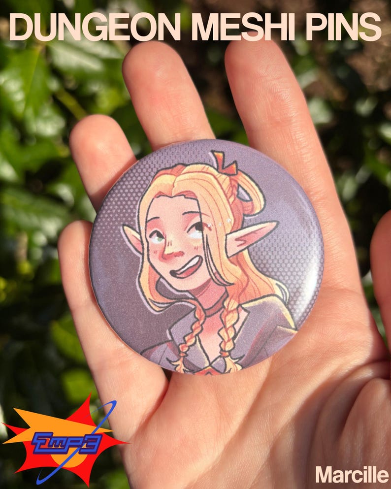 Dungeon Meshi Pins - Etsy