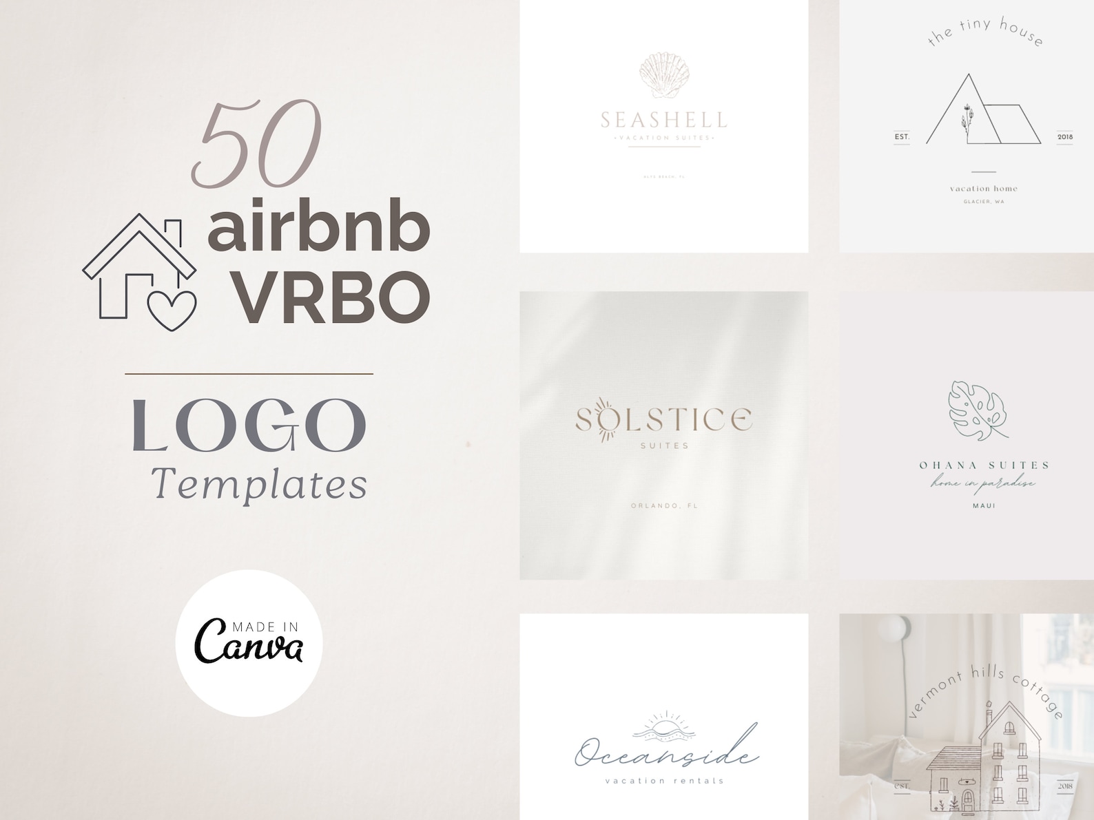 Mountain House Logo, Cabin Logo Design, Real Estate Logos, Canva ...