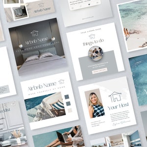 Airbnb Instagram Post Templates for Airbnb VRBO Social Media Template ...