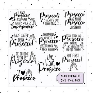 German Prosecco Svg Png Bundle Prosecco Svg Prosecco Plotter File ...
