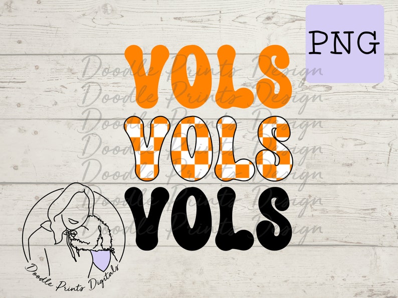 Tennessee Vols Repeat PNG | Sublimation Printing| PNG | Sublimation - Etsy