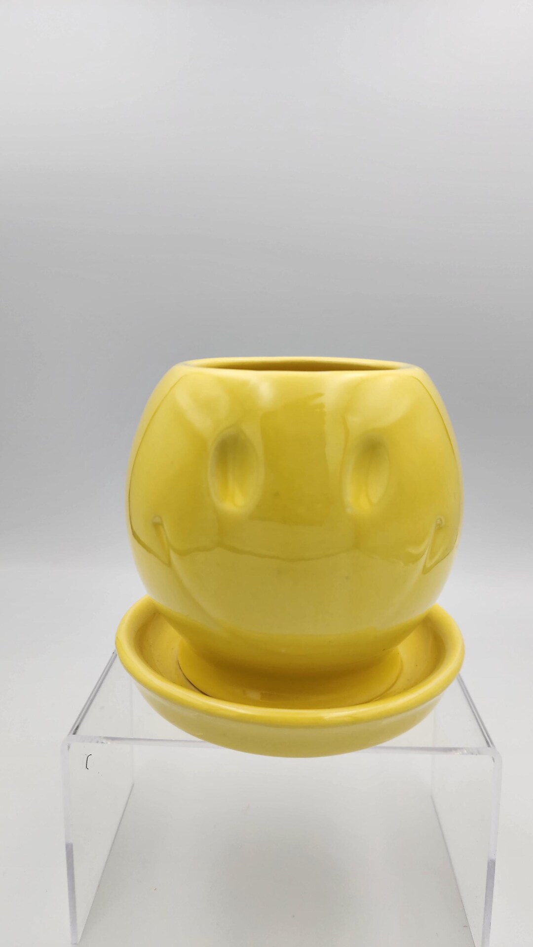 Mccoy Smiley Face Planter - Etsy