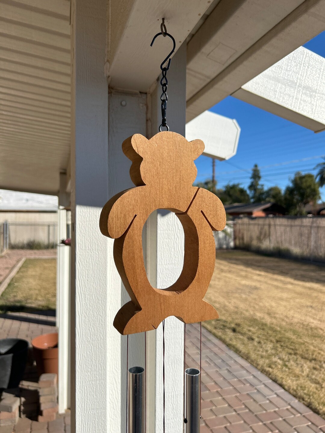 Teddy Bear Wind Chime - Etsy