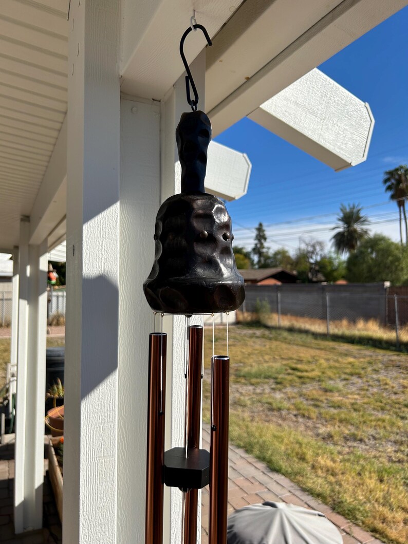 Wooden Bell Wind Chime - Etsy
