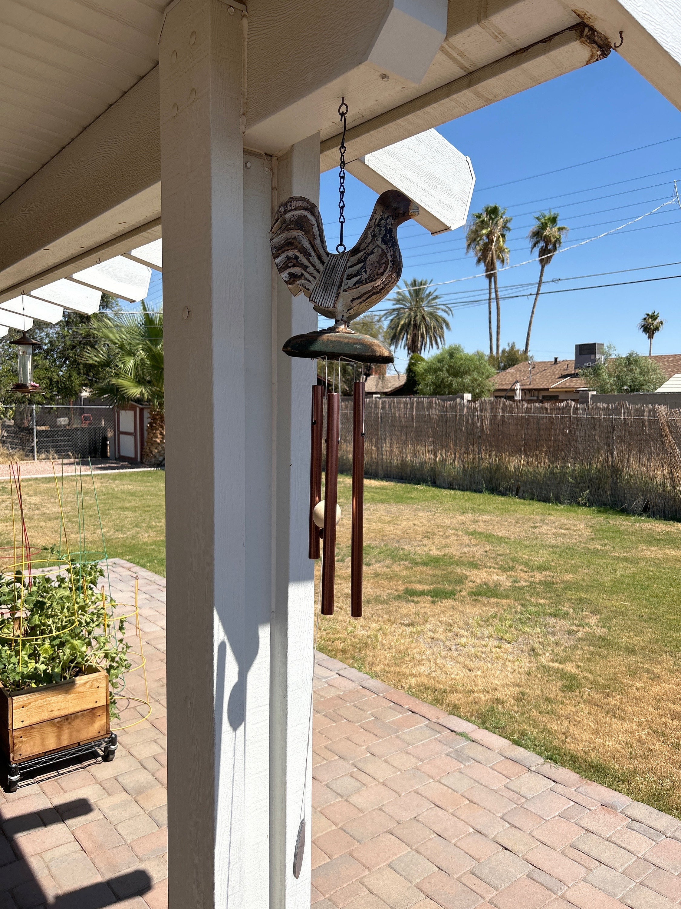 Rooster Wind Chime - Etsy