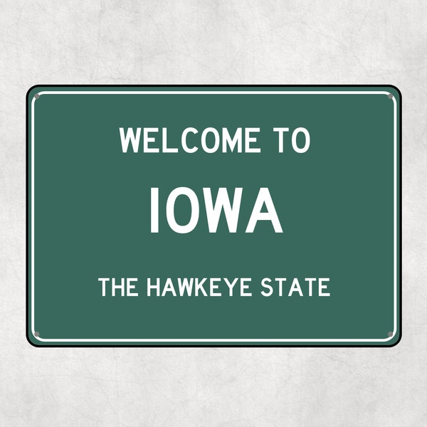 Iowa Hawkeye Sign - Etsy