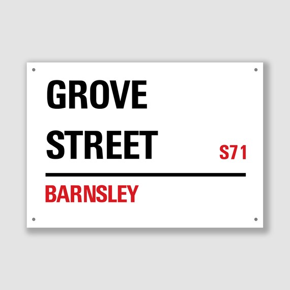 Grove Street Sign