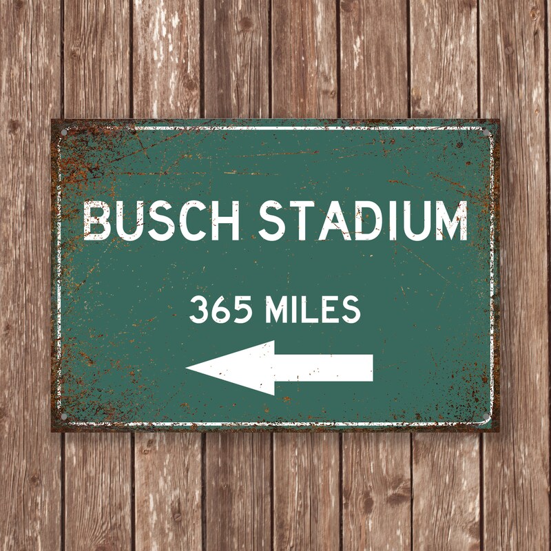 Busch Stadium Signs - Etsy