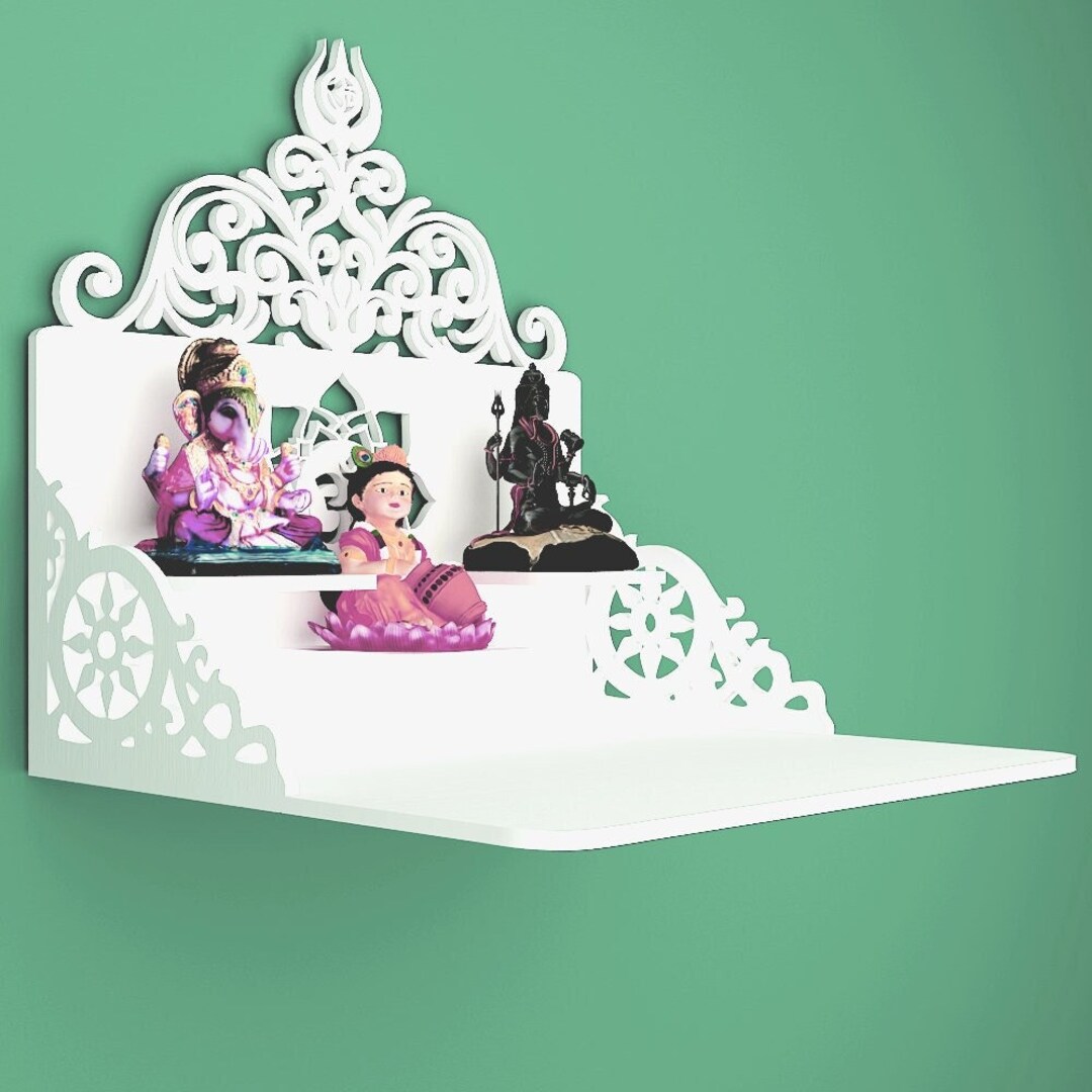 Wooden Tample Wall Hanging Mandir for Home and Office Home - Etsy