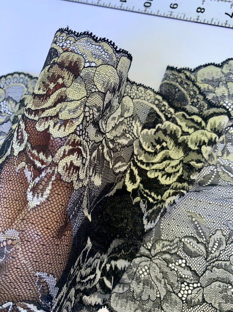 1 Yard of Stretch Lace - Etsy