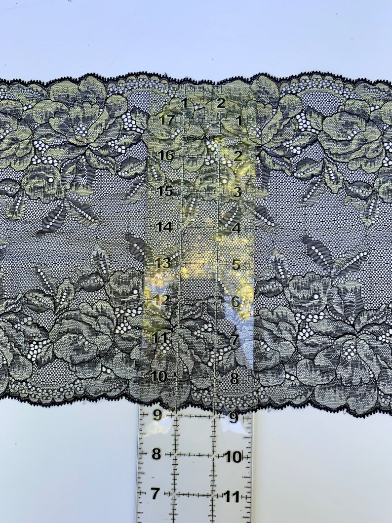 1 Yard of Stretch Lace - Etsy