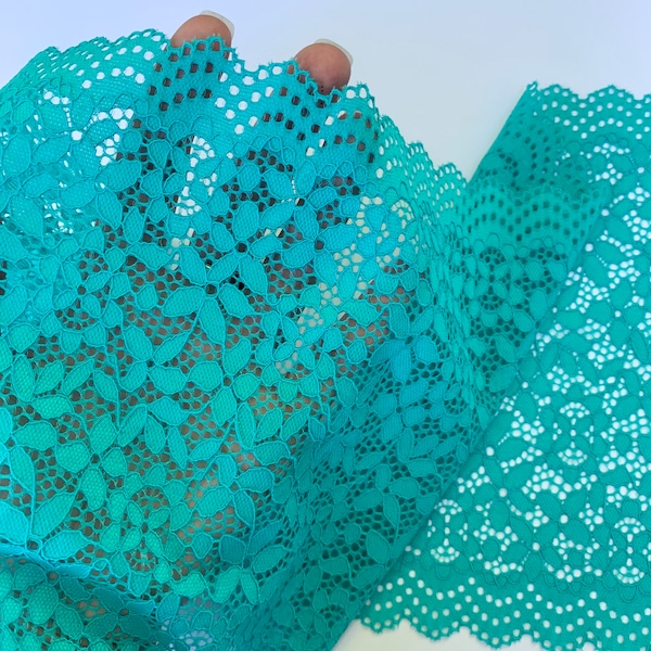 1 Yard Embroidered Lace - Etsy