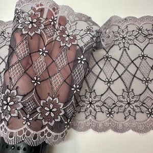 1 Yard Embroidered Lace - Etsy