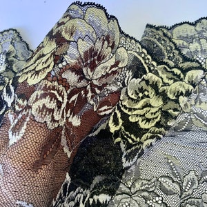 1 Yard of Stretch Lace - Etsy