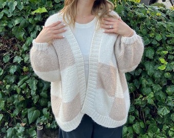 PDF Instant Download Knitting Pattern nordic Boyfriend Cardigan DK ...