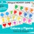 Bingo Game: Numbers and Animals, Preschool Activity, Educational ...