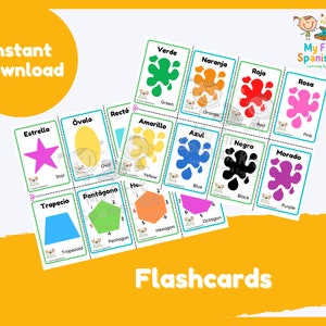 Preschool Bundle: Colors and Shapes, Educational Printables, Homeschool ...
