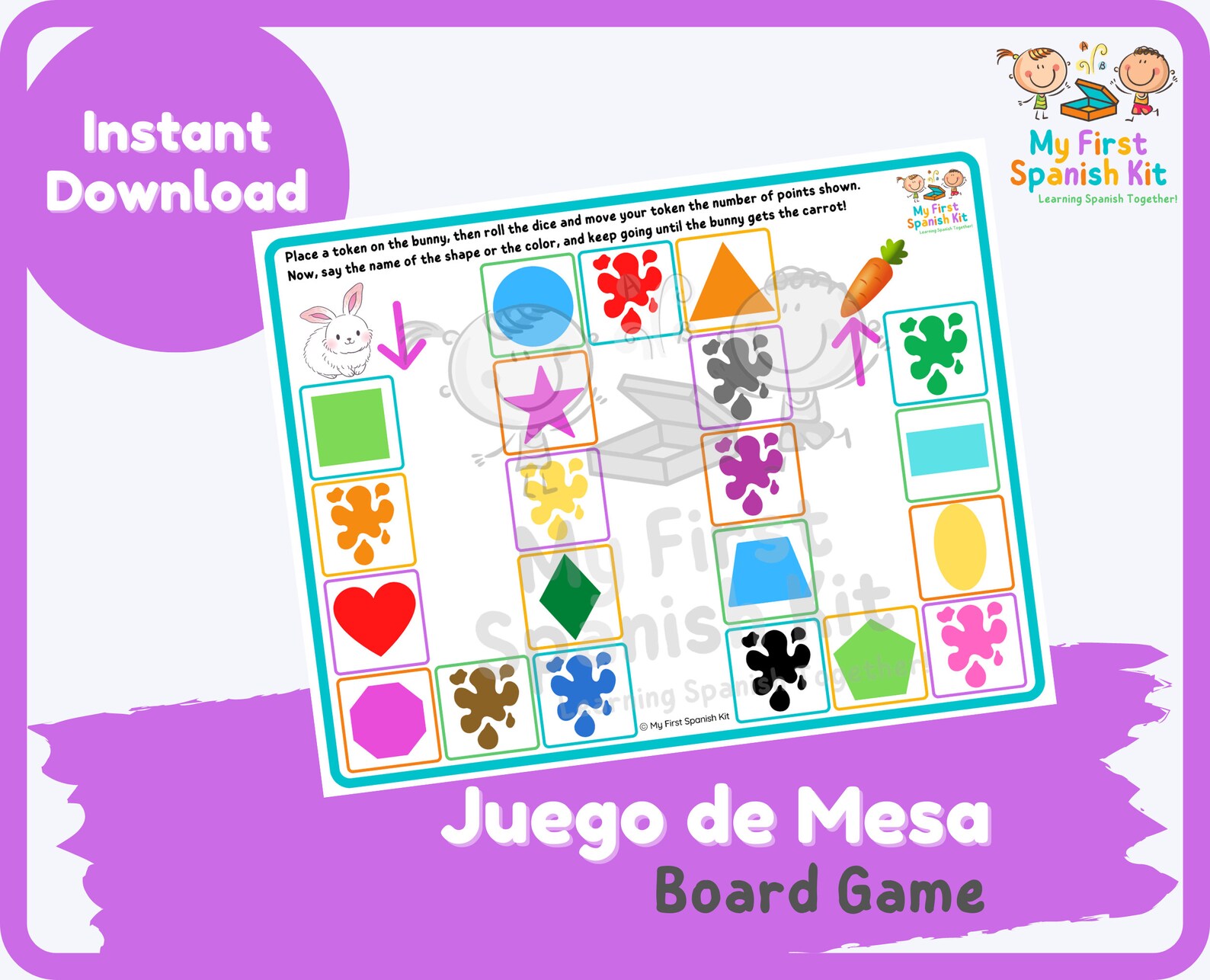 Preschool Bundle: Colors and Shapes Educational Printables - Etsy