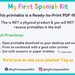 Preschool Bundle: Numbers and Animals, Educational Printables ...