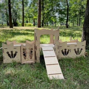 Giant Castle for Your Lovely Rabbit - Etsy