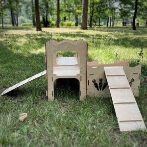 Giant Castle for Your Lovely Rabbit - Etsy