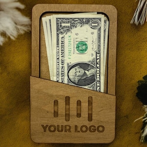 Wooden Receipt Holder | Restaurant Bill Holder | Check Presenters ...