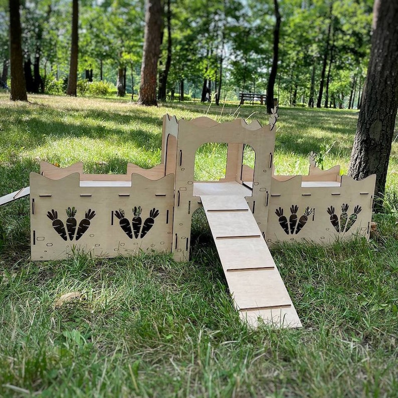 Giant Castle for Your Lovely Rabbit - Etsy