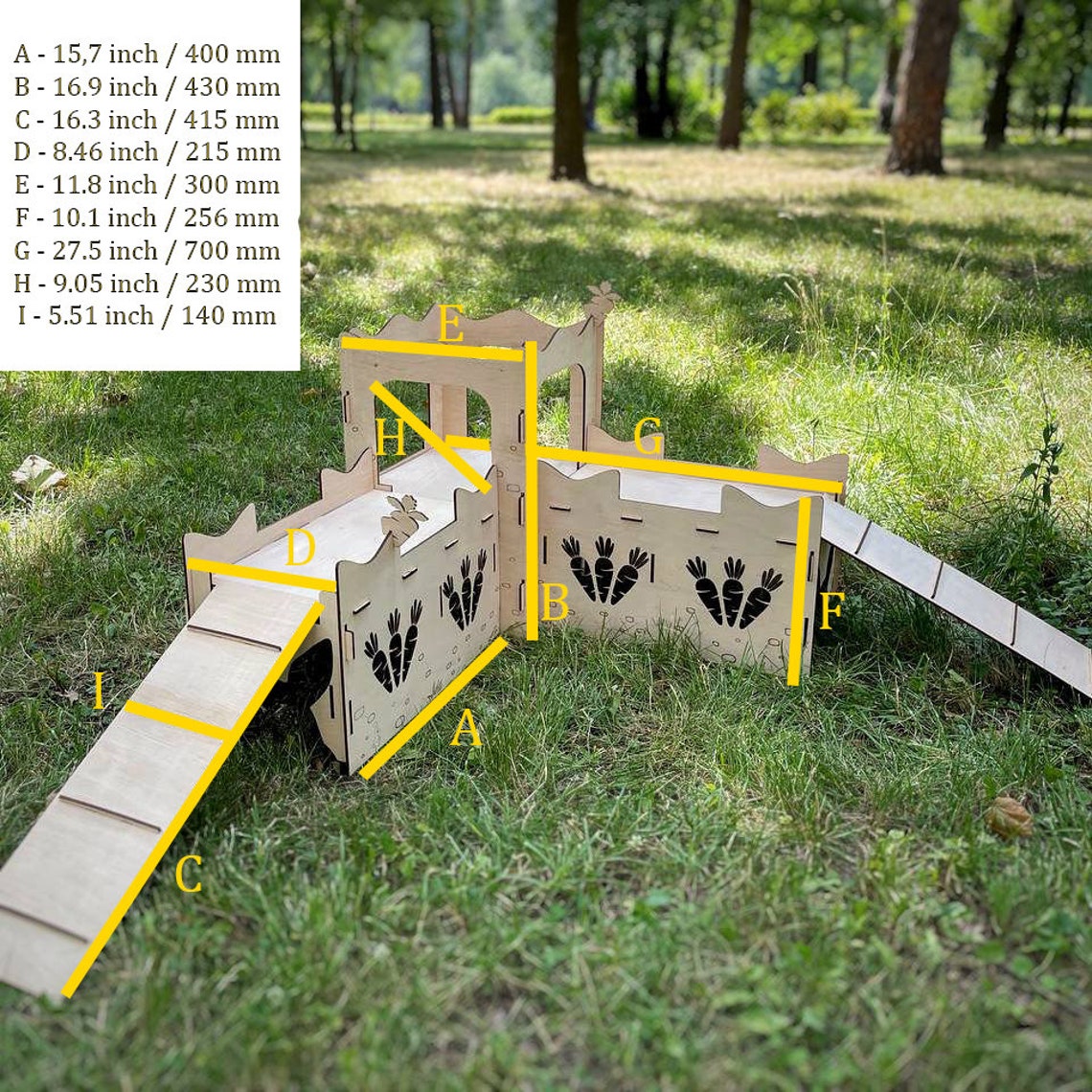 Giant Castle for Your Lovely Rabbit - Etsy