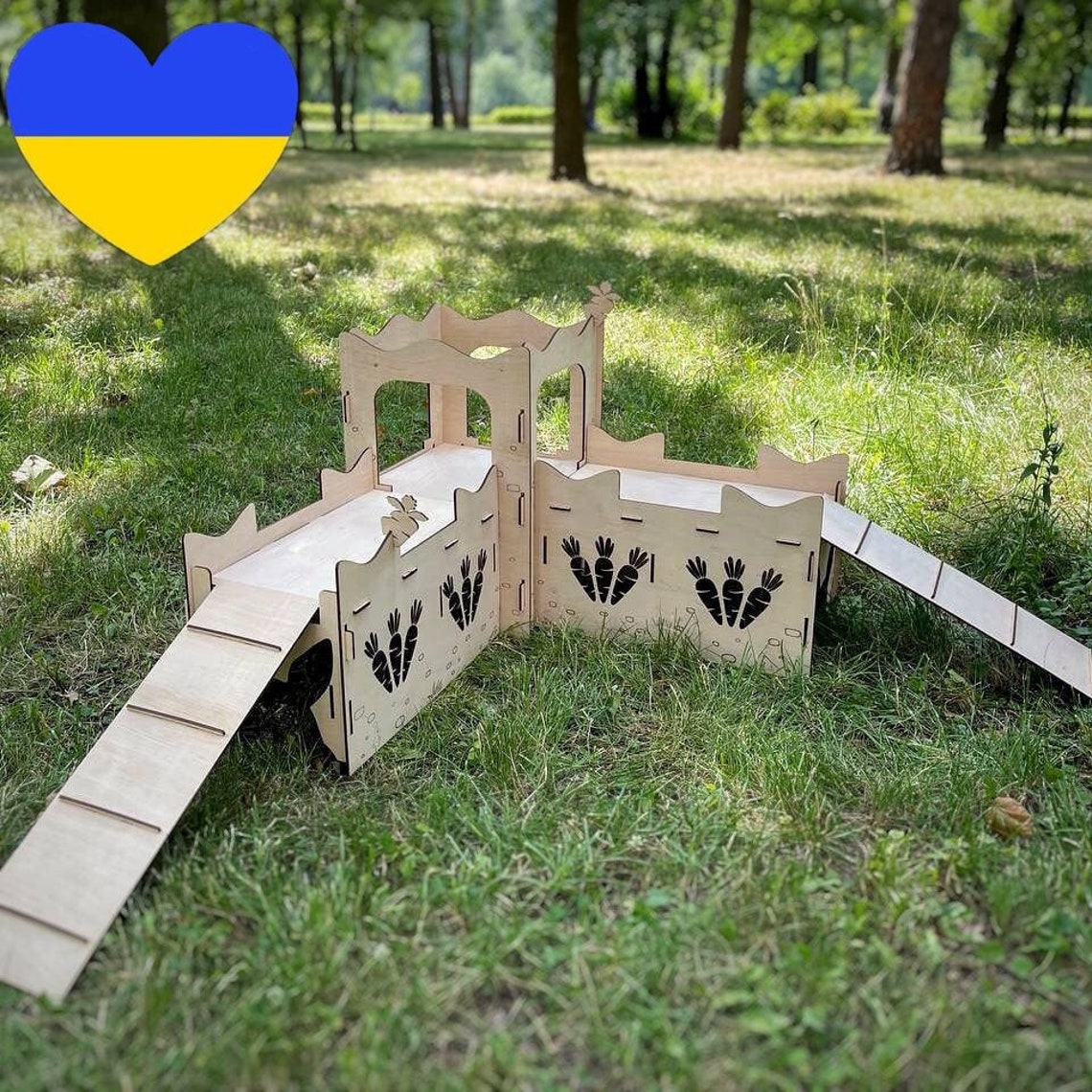 Giant Castle for Your Lovely Rabbit - Etsy