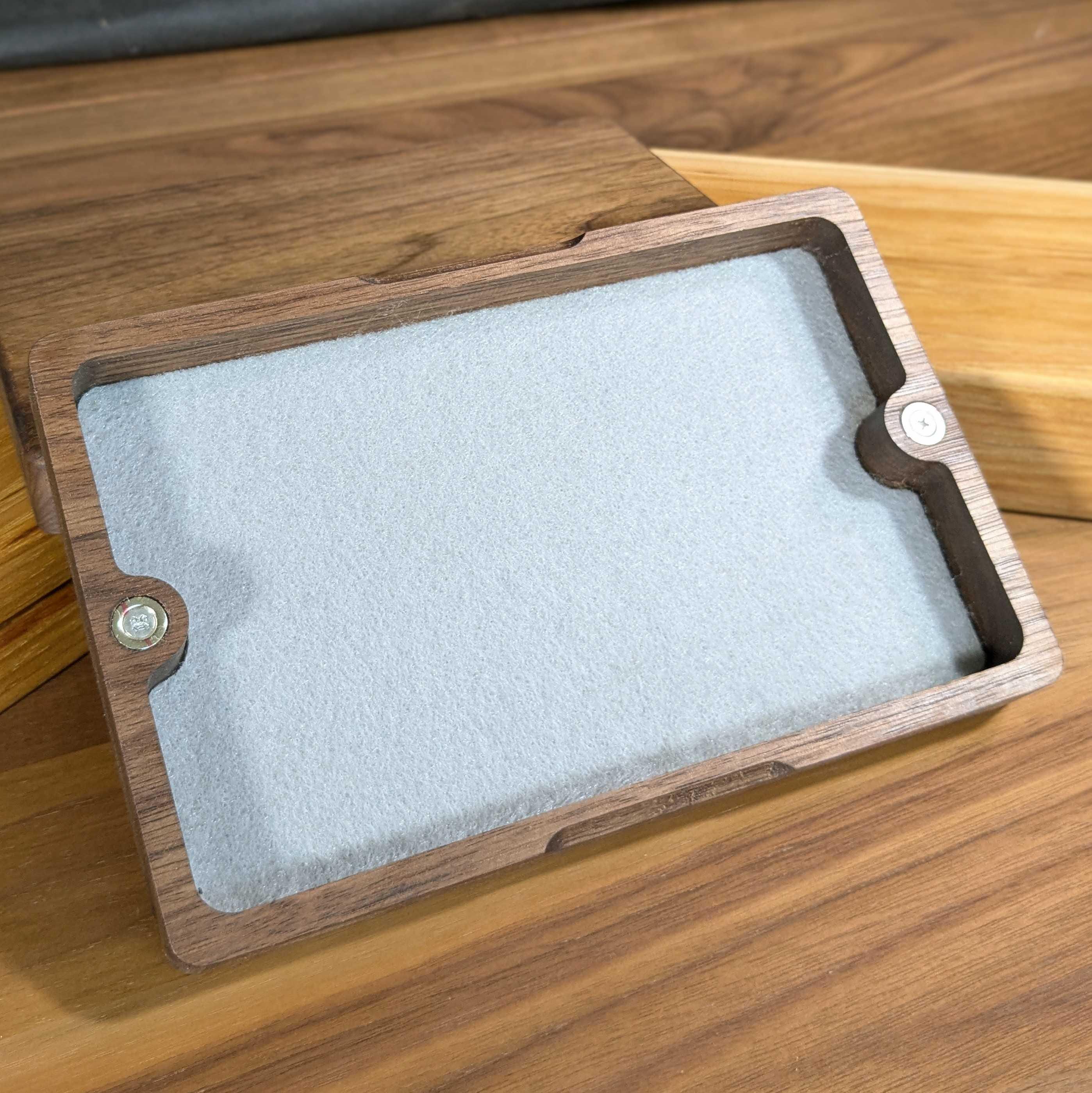 Personalized Wooden Keepsake Box With Magnetic Lid - Custom Text ...
