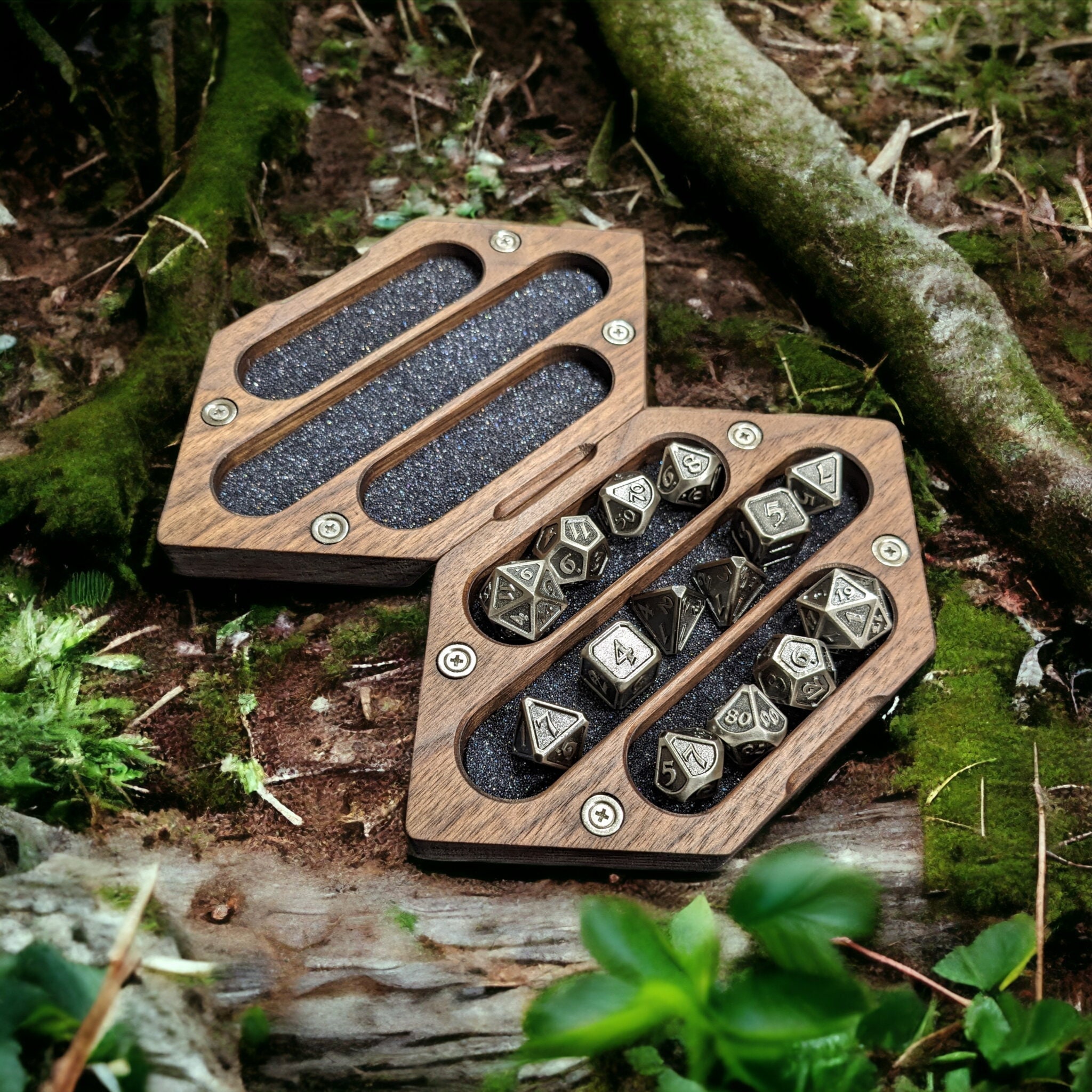 RPG Dice Box - Wood - Made in the US - Handmade Tabletop Gaming Storage ...