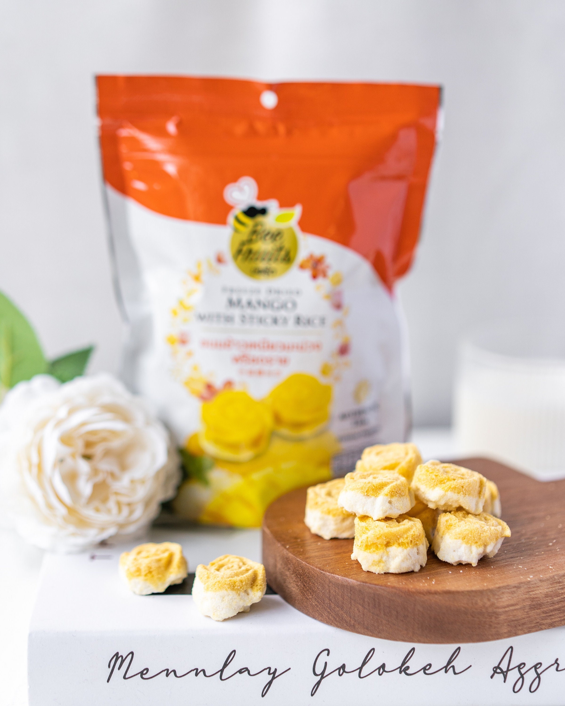 Freeze Dried Mango With Sticky Rice 30g. - Etsy