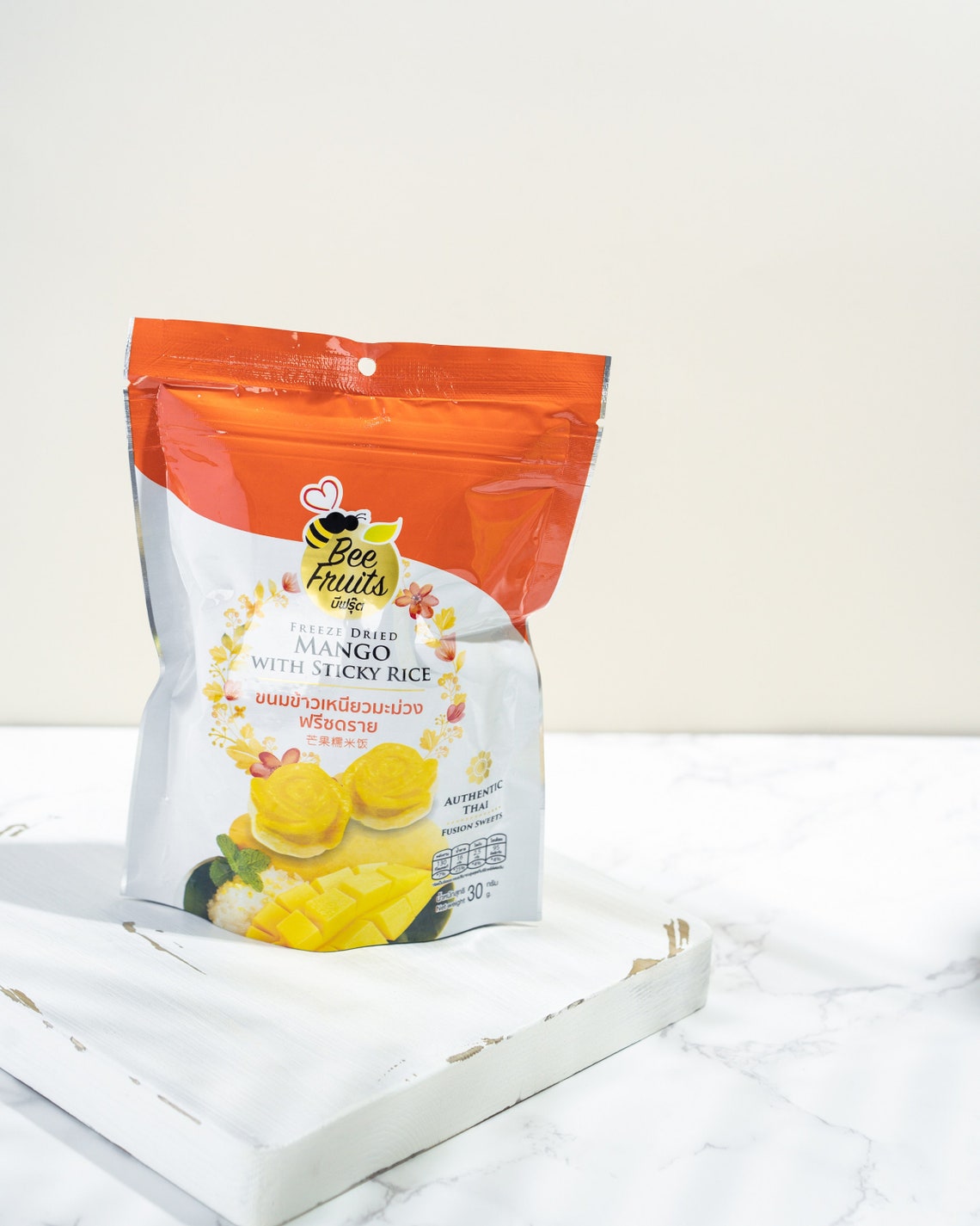 Freeze Dried Mango With Sticky Rice 30g. - Etsy