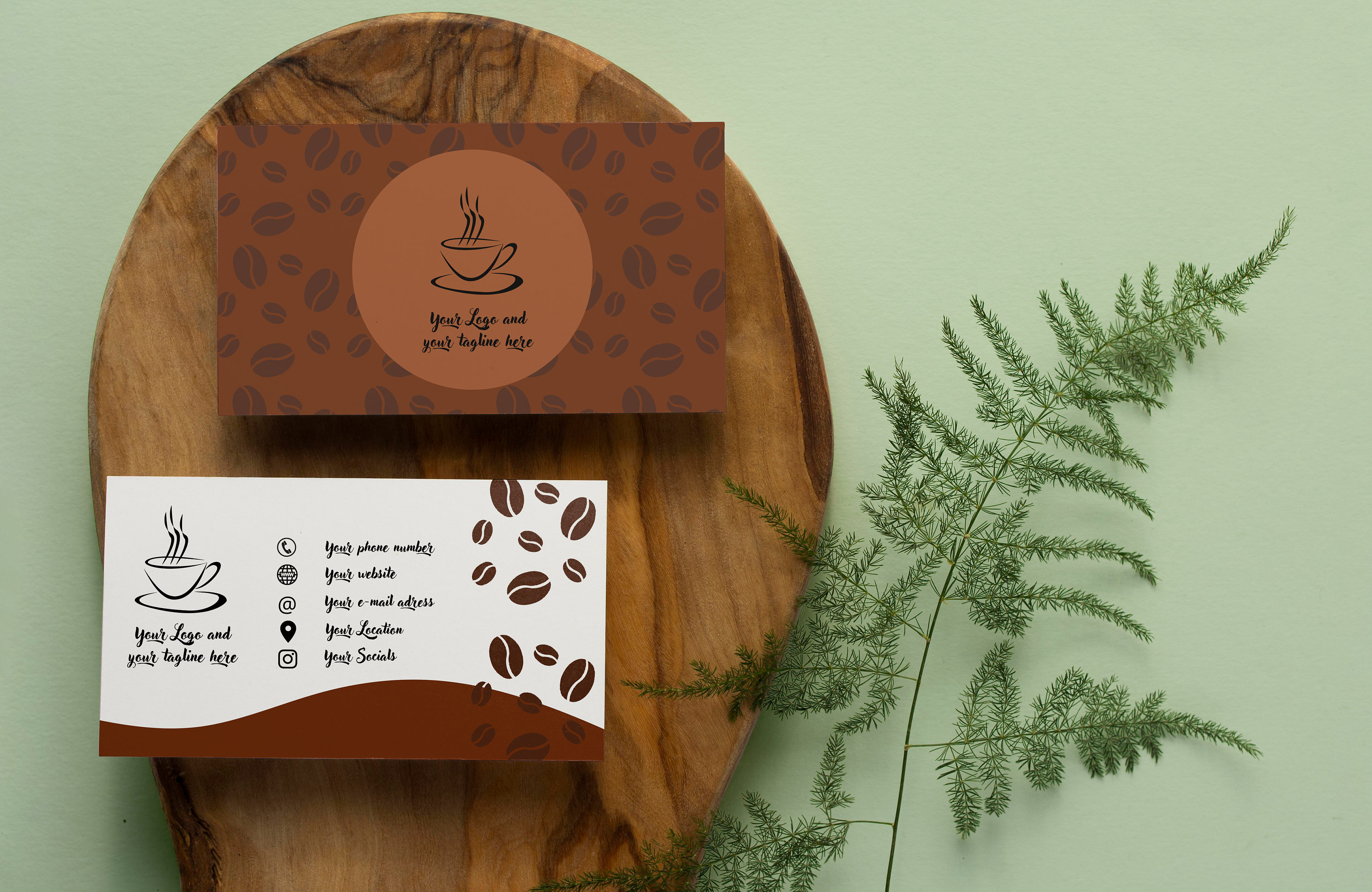 Coffee Shop Business Card - Etsy