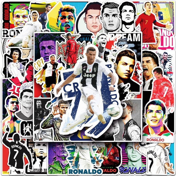 Cristiano Ronaldo Stickers - Etsy