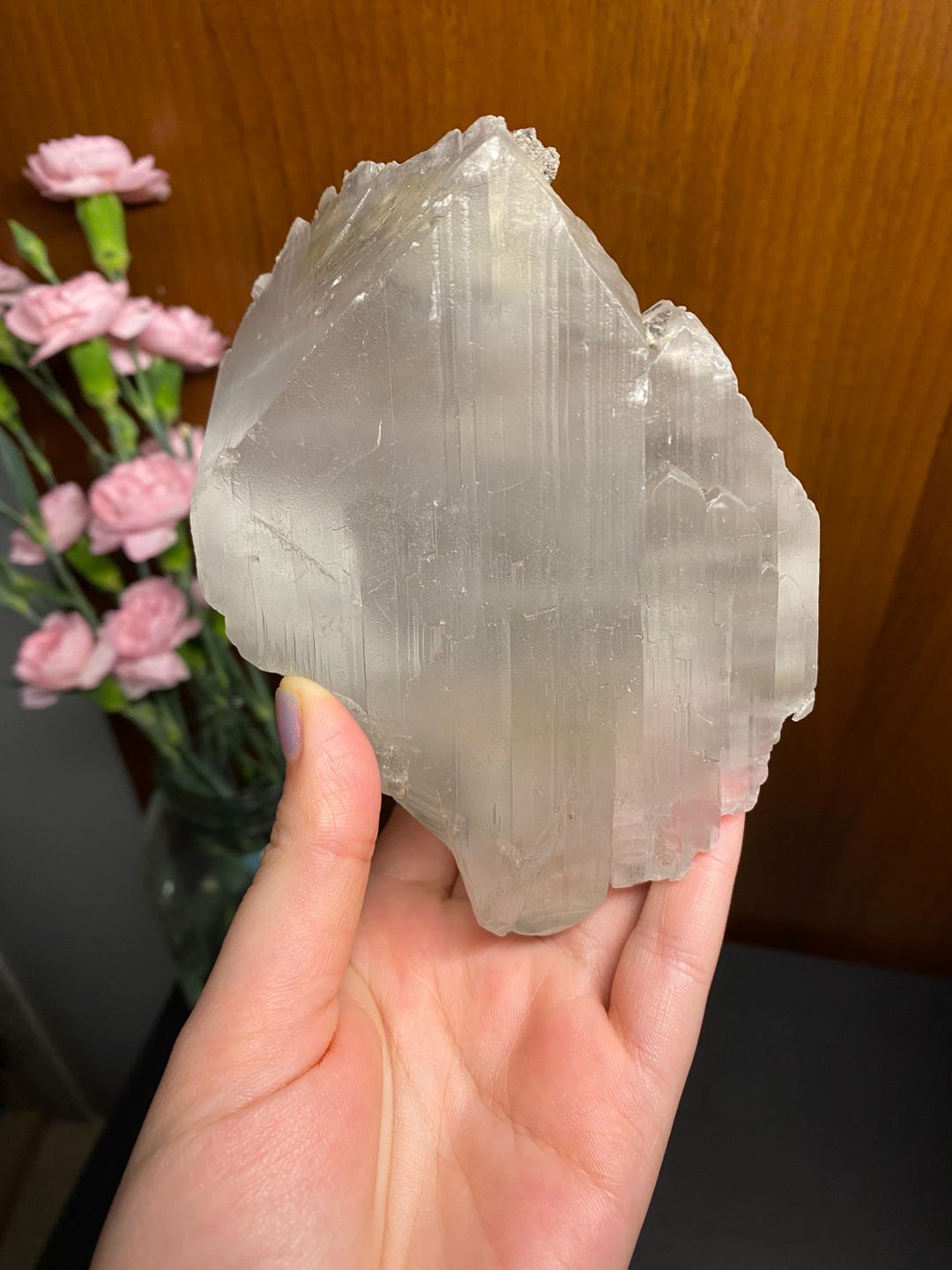 Large Selenite From La Platosa Mine, Bermejillo, Durango Mexico ...