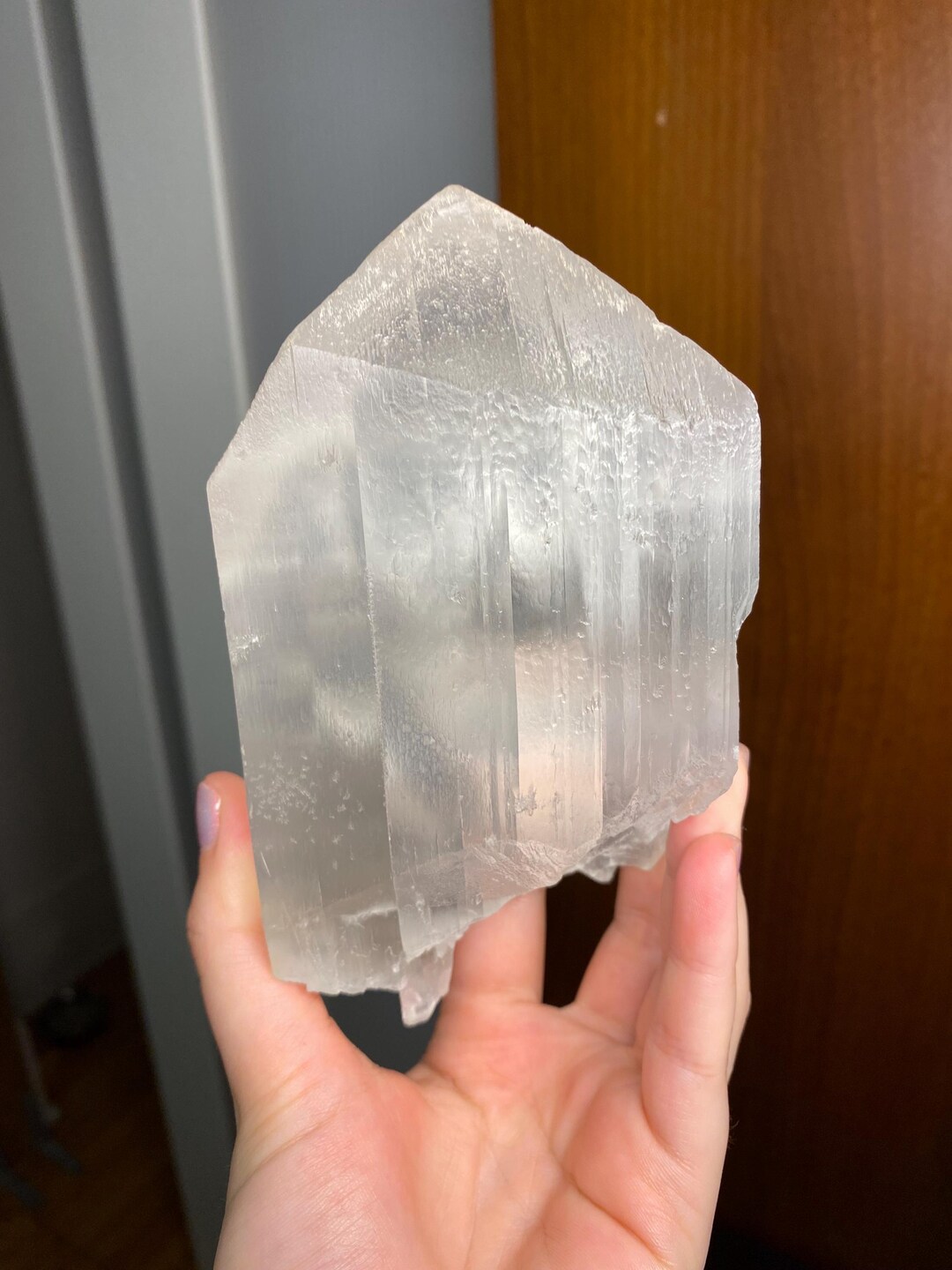 Large Selenite From La Platosa Mine, Bermejillo, Durango Mexico ...