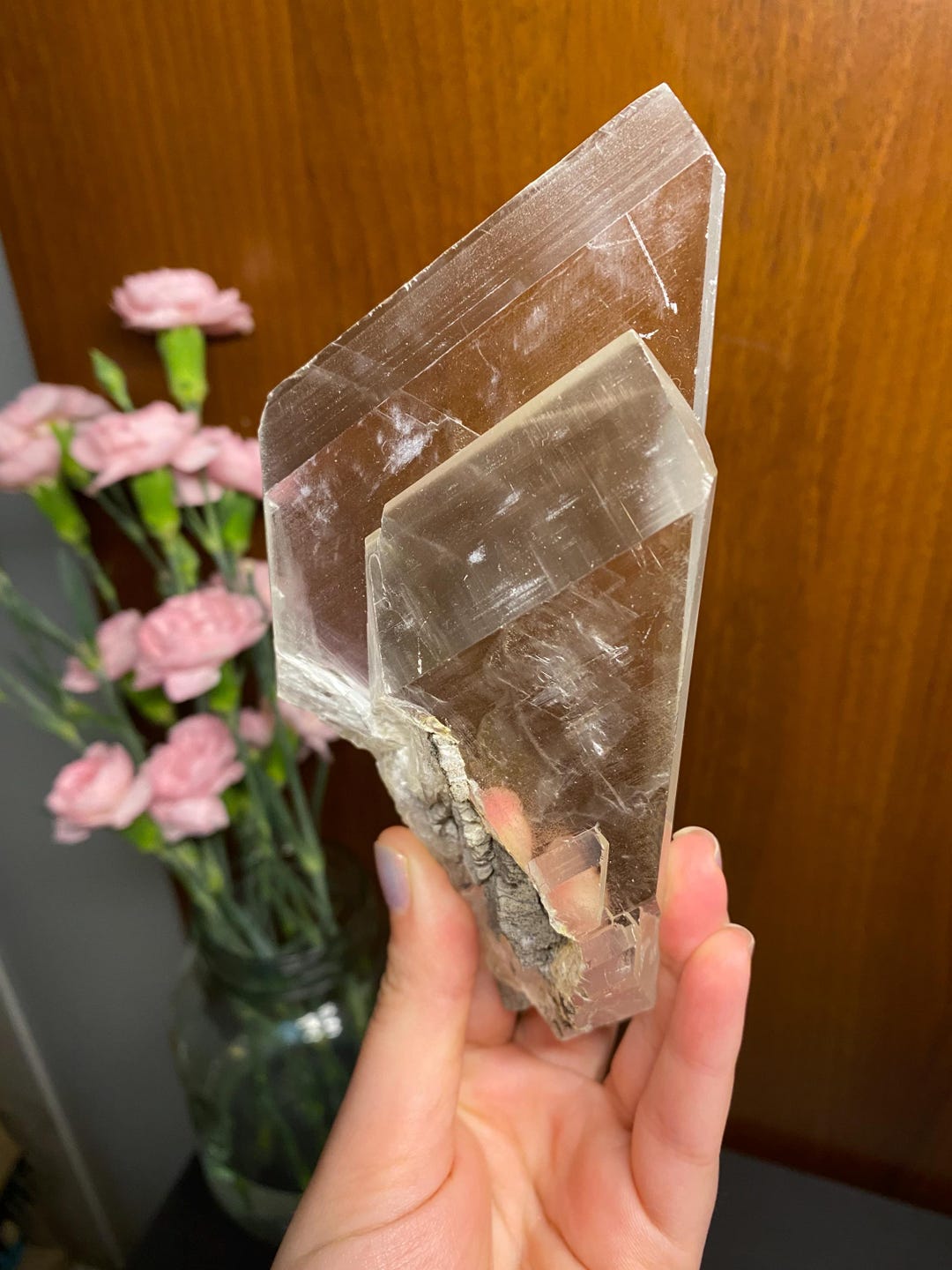 Large Selenite From La Platosa Mine, Bermejillo, Durango Mexico ...