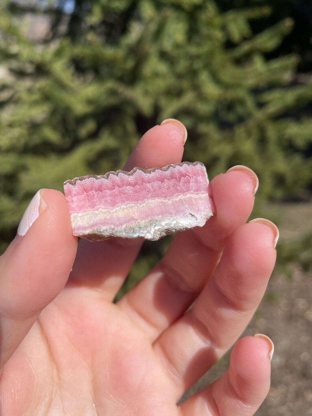 Rhodochrosite Slab, High Quality Pink Rhodochrosite, Rhodochrosite ...