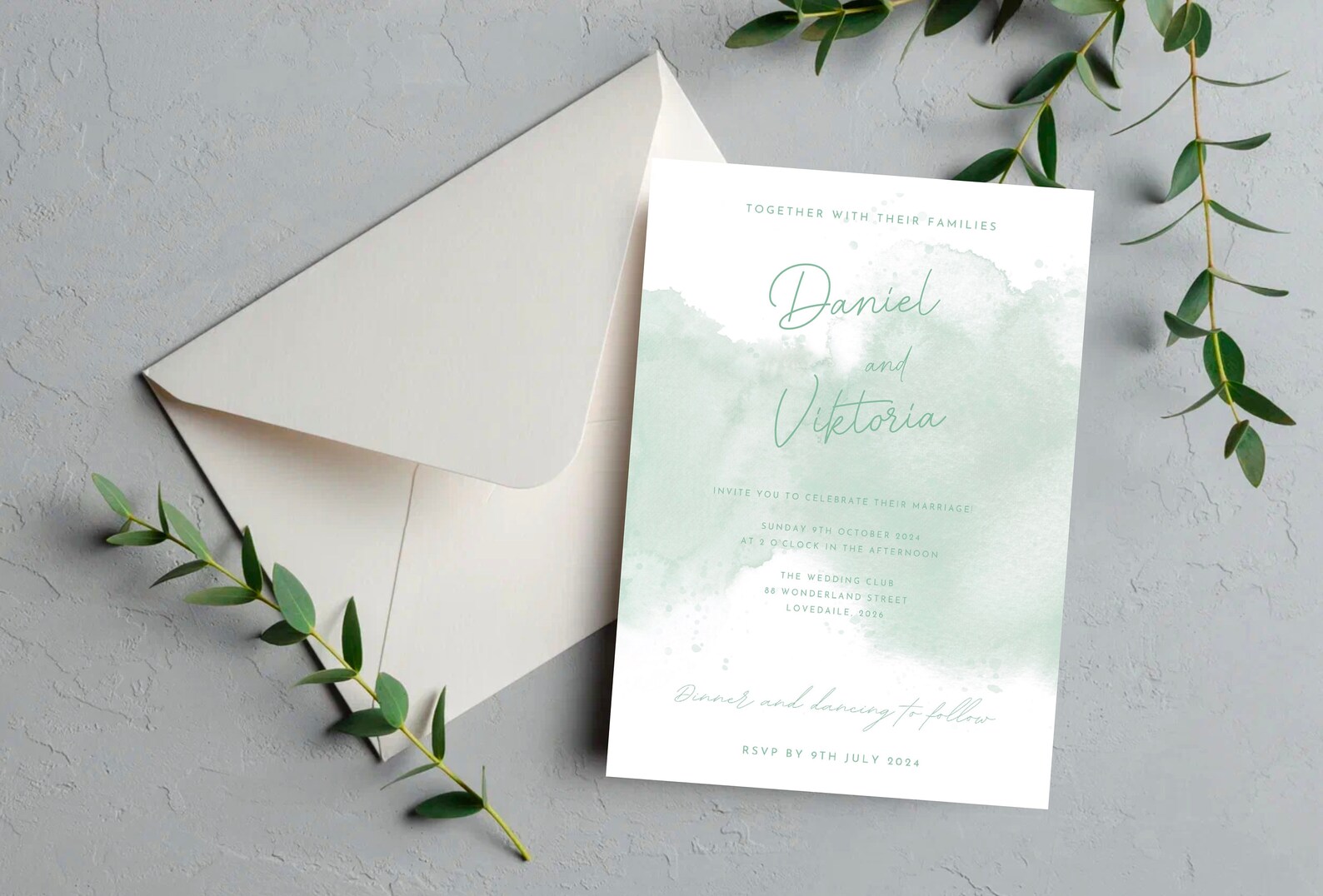 Light Green Sage Watercolor Background Clipart Abstract - Etsy